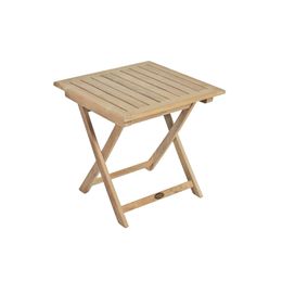 Harms Import Beistelltisch SOLO, quadratisch, Teak
