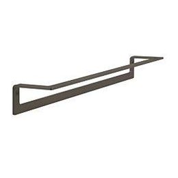 Herzbach Living Handtuchhalter 21.818000.1.40 450mm, Wandmontage, black steel