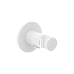 Herzbach Deep White Brauseanschlussbogen 23.685200.1.07 mit Konushalter starr, weiß matt