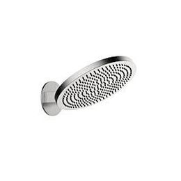 Herzbach Living Spa ONE FLOW Wand-Regenbrause 11.044299.1.09 Edelstahl poliert, Durchmesser=230mm, 1-strahlig