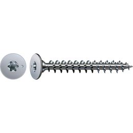 Spax Universalschraube Flachrückwandkopf T-Star plus T10 Stahl Ø 3 x 30 mm 75 Stück