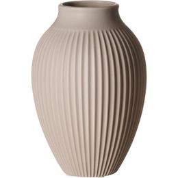 Ritzenhoff Breker Vase Alsta , Beige , Keramik , bauchig , 13x19x13 cm , Dekoration, Vasen, Keramikvasen