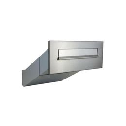 DV-Serie Edelstahl Mauerdurchwurf Briefkasten - Tiefe 23-50 cm
