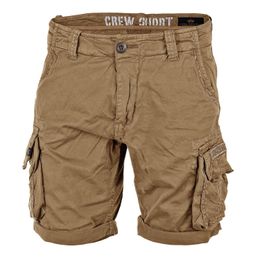 Alpha Industries Crew Shorts sand, Gr&ouml;&szlig;e 31