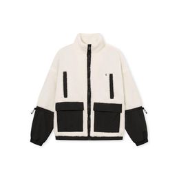 Johnny Urban Fleecejacke 'Carson' Damen Gr&ouml;&szlig;e M creme / schwarz