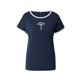 JOOP! T-Shirt Damen Gr&ouml;&szlig;e XL dunkelblau / wei&szlig;