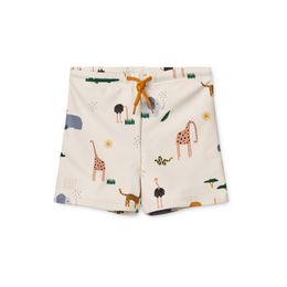 Liewood Badeshorts 'Otto' Jungen Gr&ouml;&szlig;e 122 beige / dunkelgr&uuml;n / orange / melone