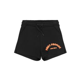 Cars Jeans Shorts 'AURORA' M&auml;dchen Gr&ouml;&szlig;e 128 orange / schwarz
