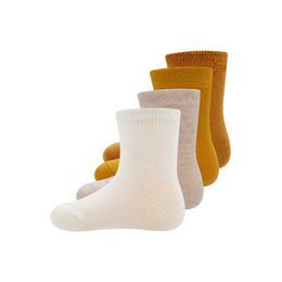 Ewers Socken M&auml;dchen Gr&ouml;&szlig;e 17/18 hellbeige / beigemeliert / goldgelb / safran