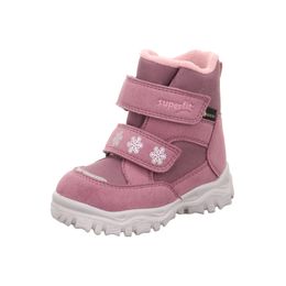 Superfit Snow Boots 'Husky 1' girl size 21 Mauve / Rose / White