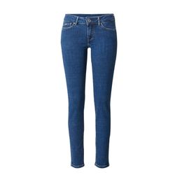Pepe Jeans Jeans 'Pixie' Damen Gr&ouml;&szlig;e 27 blue denim / dunkelbraun