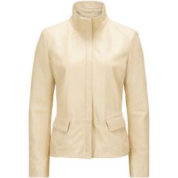 Milestone Lederjacke MsKreta Hell Beige (Gr&ouml;&szlig;e: 36)