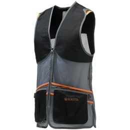 Beretta Schie&szlig;weste Full Mesh Black & Gray (Gr&ouml;&szlig;e: M)