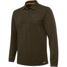 Beretta Langarm-Poloshirt Tech Corporate Green Moss (Gr&ouml;&szlig;e: XL)