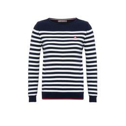 Jacey Quinn Pullover Damen Gr&ouml;&szlig;e XS marine / pueblo / rot / wei&szlig;