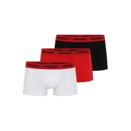 Hugo Boxershorts Herren Gr&ouml;&szlig;e XL beige / rot / schwarz