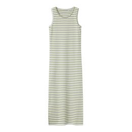 name it Kleid 'NKFSuraja' M&auml;dchen Gr&ouml;&szlig;e 158 khaki / wei&szlig;