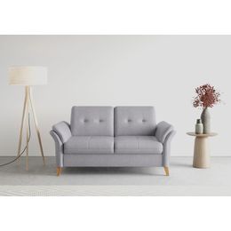 Sit & More 2-Sitzer SIT & MORE "G&ouml;teborg", silber, B:171cm H:90cm T:102cm, Sofas, inklusive Sitztiefenverstellung und Federkern