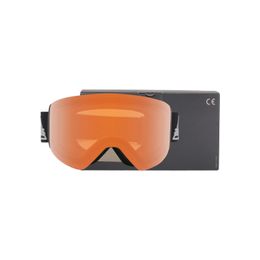 Skibrille SOS "Seven Springs", schwarz, Sportbrillen, mit austauschbaren Gläsern