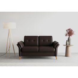 Sit & More 2-Sitzer SIT & MORE "G&ouml;teborg", braun, B:171cm H:90cm T:102cm, Sofas, inklusive Sitztiefenverstellung und Federkern