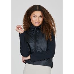 ENDURANCE ATHLECIA Outdoorjacke ATHLECIA "Ayanda", Damen, Gr. 34, schwarz, 80% Nylon, 20% Elasthan, unifarben, normal, hoch geschlossener Ausschnitt, Jacken Outdoorjacke, mit innovativer Primaloft-Wattierung