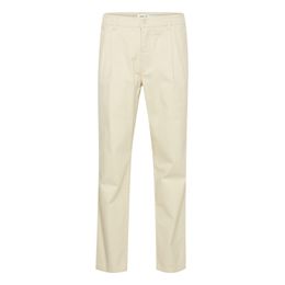 !Solid Stoffhose SOLID "Stoffhose SDMAURICE DYLAN", Herren, Gr. L, N-Gr, beige (oatmeal), Web, Obermaterial: 98% Baumwolle CO. 2% Elasthan EL., Basic, normal, Hosen