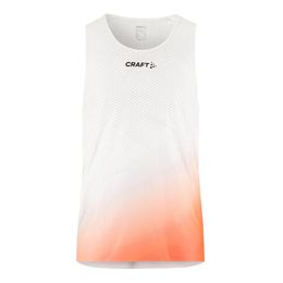 Craft Race Day Singlet Bekleidung Herren weiß