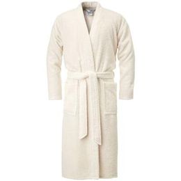 Manufactum Unisex-Bademantel XL Naturwei&szlig;