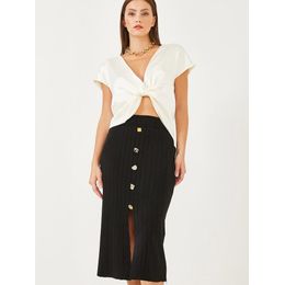 Bianco Lucci Rock Damen Größe 34/42 schwarz