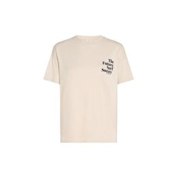 O`Neill O'NEILL T-Shirt ' The Future Surf Society ' Damen Gr&ouml;&szlig;e M beige / schwarz