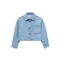 Mango Kids Jacke 'Bruna' Mädchen Größe 116 hellblau