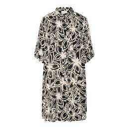 Kaffe Blusenkleid 'Hildur' Damen Gr&ouml;&szlig;e 42 schwarz / wei&szlig; Winterkleid