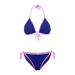 Trendyol Bikini Damen Gr&ouml;&szlig;e XS kobaltblau / pink