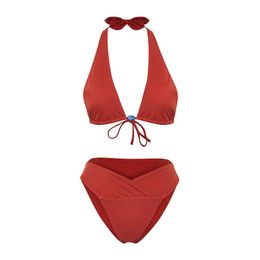 Trendyol Bikini Damen Gr&ouml;&szlig;e XL karminrot