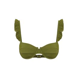 Trendyol Bikinitop Damen Gr&ouml;&szlig;e 80 oliv