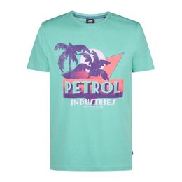 PETROL INDUSTRIES Shirt 'Azul' male Green size XS