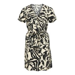 Object Kleid Damen Größe 36 creme / schwarz Winterkleid