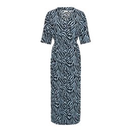 Kaffe Kleid 'Ivanna' Damen Größe 36 blau / schwarz Winterkleid