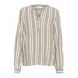 Kaffe Bluse 'KAMilia' Damen Größe XXXL hellbeige / schwarz