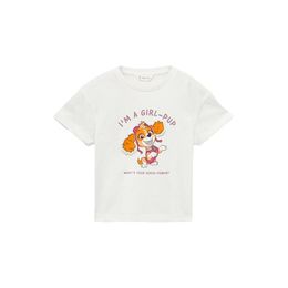 Mango Kids Shirt 'PAWPUP' girl White size 2-3