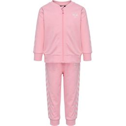 Hummel Trainingsanzug Jungen Gr&ouml;&szlig;e 86 rosa / wei&szlig;