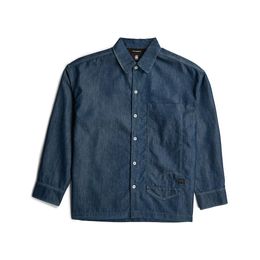 G-Star Raw G-star Button Up Shirt 'Pocket' male Blue size XXL
