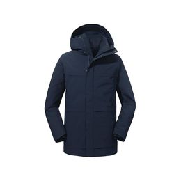 Schöffel Schöffel Between-Seasons Parka 'Shoredrive' male Blue size 50