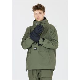 Skijacke SLOPE "Ruki", Herren, Gr. L, grün, 100% Polyester, unifarben, normal, ohne Ausschnitt, Jacken, Im wetterfesten Anorak-Design