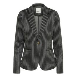 Ichi Kurzblazer 'IXKATE PINSTRIPED BL' Damen Gr&ouml;&szlig;e 40 dunkelgrau