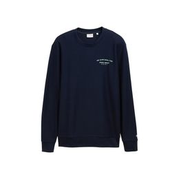Tom Tailor Sweatshirt Herren Gr&ouml;&szlig;e XXL marine / hellblau