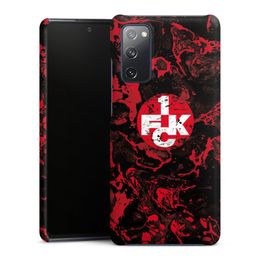 DeinDesign Galaxy S20 FE 5G Handy Premium Case Smartphone Handyh&uuml;lle Schutzh&uuml;lle matt 1. Fc Kaiserslautern 1. Fck Logo Premium Case