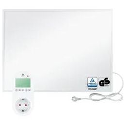 Bringer® Infrarotheizung - 450 (BRIH450) / BRTT: Steck-Thermostat programmierbar / Weiß
