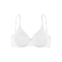 Nuance by Lascana Damen T-Shirt-BH, wei&szlig;, Gr&ouml;&szlig;e 70B
