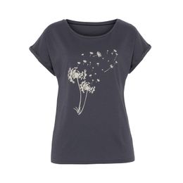 Vivance Damen T-Shirt, navy, Gr&ouml;&szlig;e 32/34